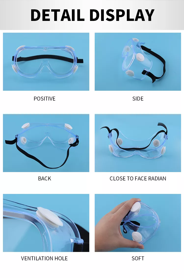 Supply High-class PC material safe eye contactless sealed protective ...
