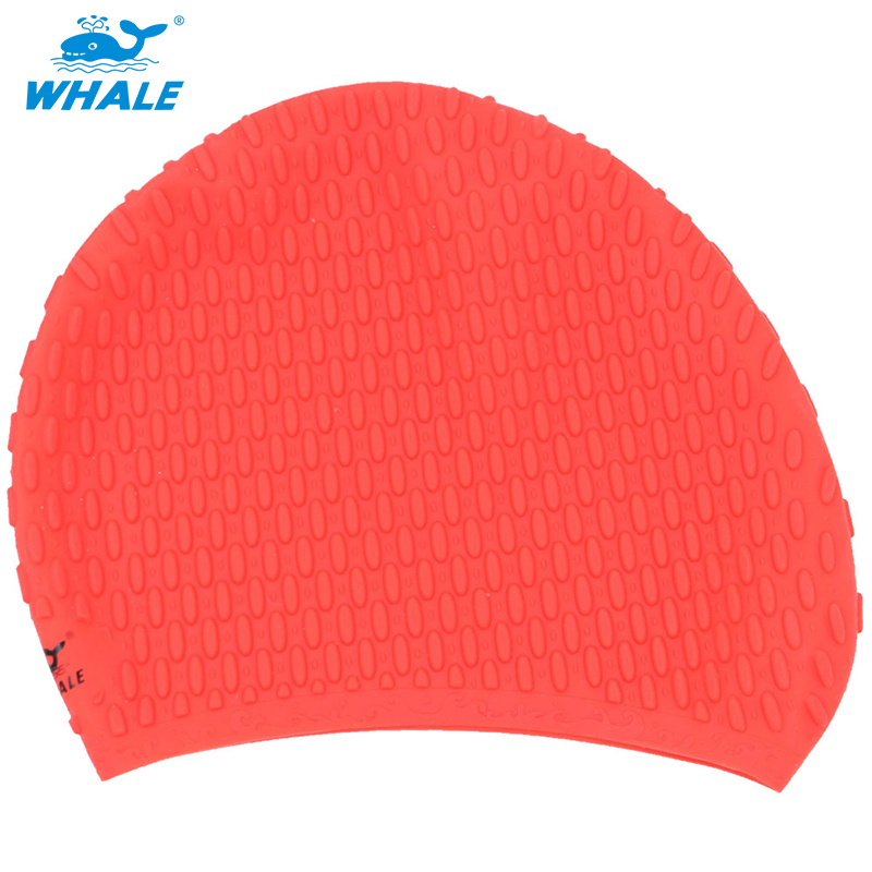 Streamlined Silicone Swim Cap - Ideal for All Hair Types - Unisex ...