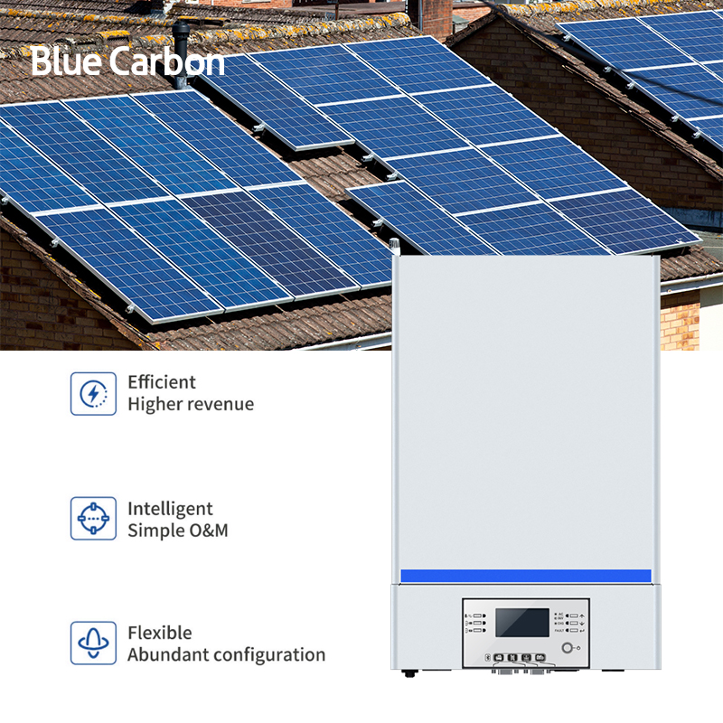 Blue Carbon - Blue Carbon Solar Hybrid Inverter 5Kw 5Kva 48 Volt ...