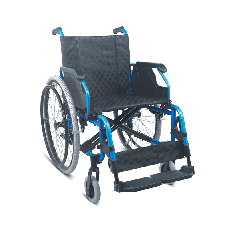 TOPMEDI - Topmedi Lightweight Foldable Manual Wheelchair with Drop Back ...