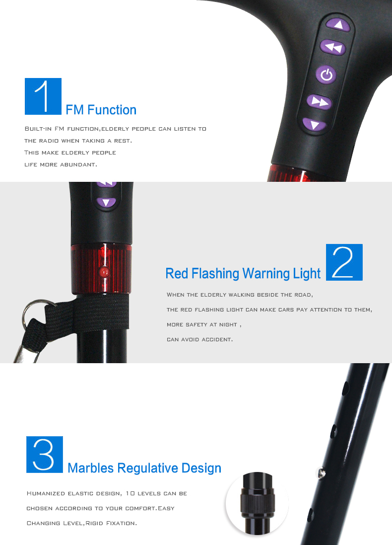 TOPMEDI - Walking Sticks For Disabled Taser Defense Stick Folding Stool ...