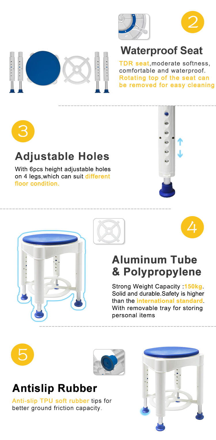 TOPMEDI - Wheelchairs Bathroom Turkey Shower Chair For Handicapped ...