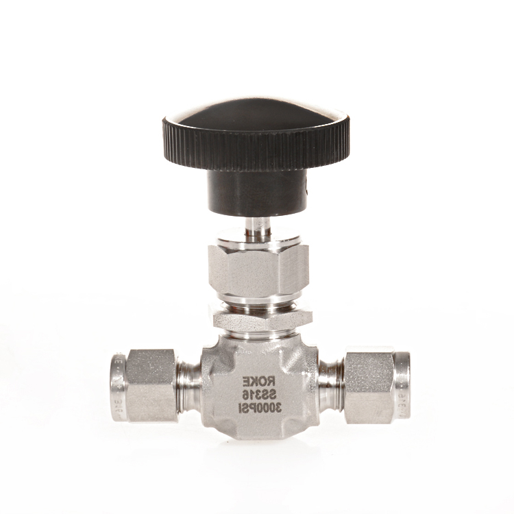 Stainless steel 316 6000 Psi Flow Control Instrumentation Needle Valve ...