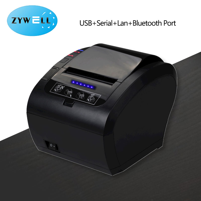 ZYWELL - 80mm Zy606 Kitchen Ticker Printer/ Thermal Receipt Printer