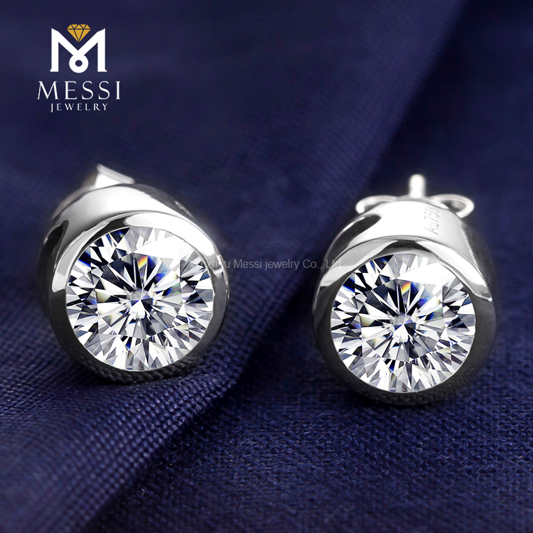 Messi Jewelry - Messi Jewelry lab grown 1.0ct CVD HPHT diamond woman ...