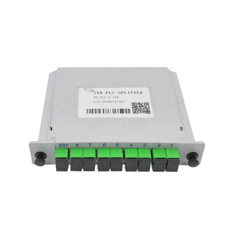 KEXINT - KEXINT FTTH 1X8 LGX SC APC Card Type Slot Cassette Fiber Optic ...