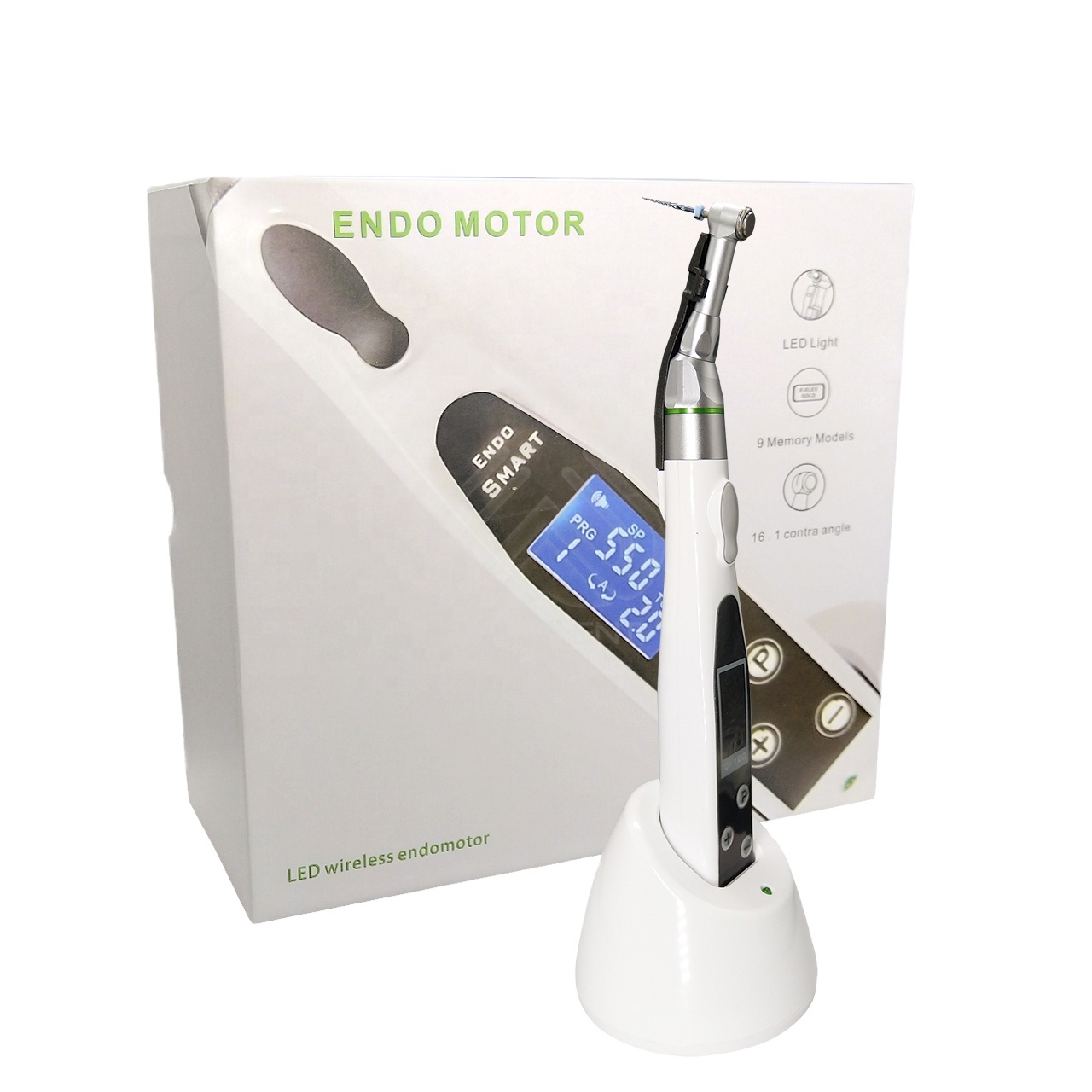 WISEDENT -EN-wise 1:1 Endomotor with Built-in Apex locator 2 in 1 endo ...