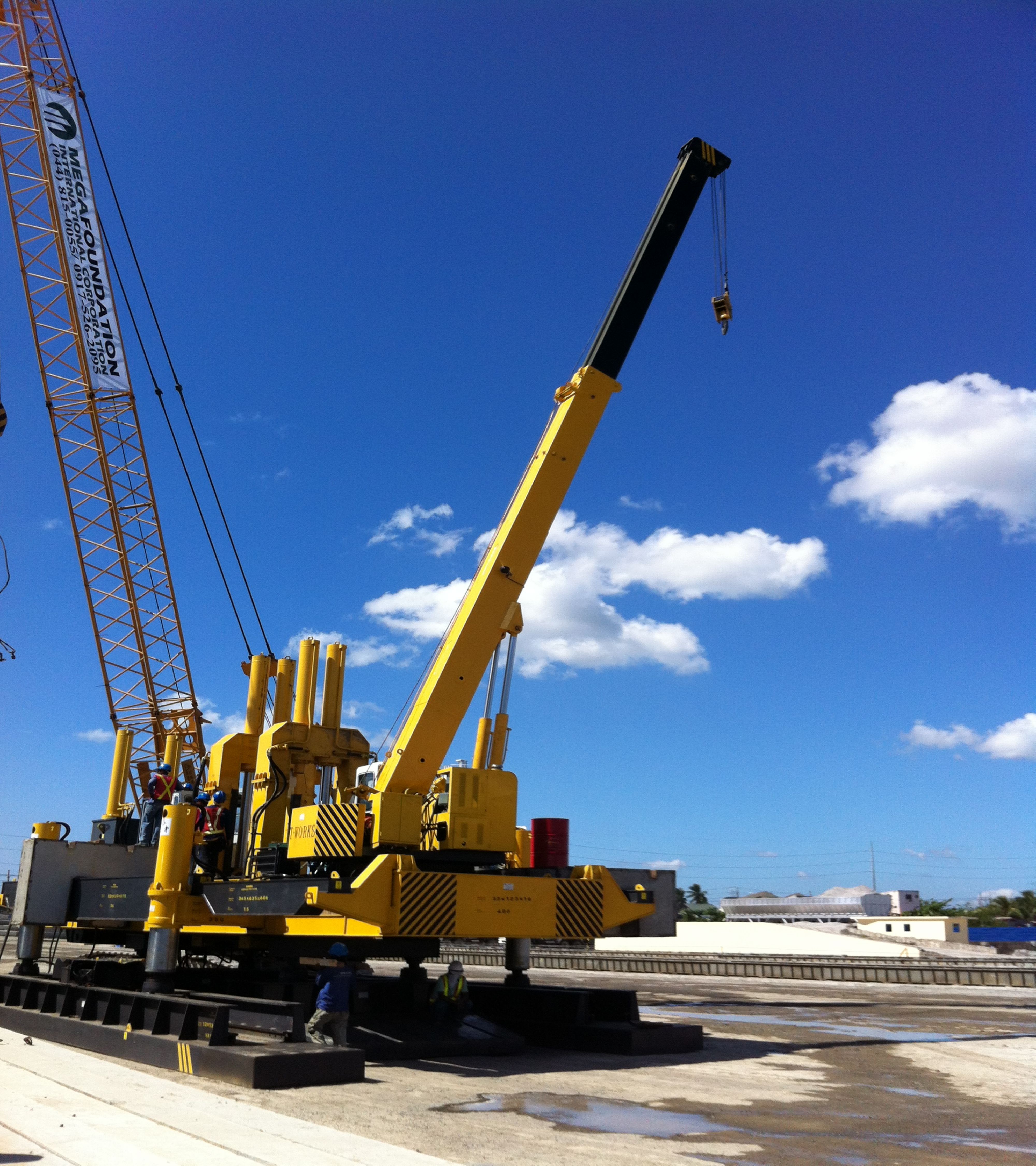 T-works - ZYC Series Hydraulic piling machine/concrete pile driving ...
