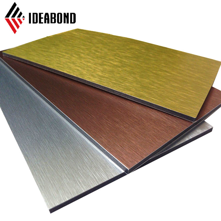 IDEABOND - New Brushed aluminum panel acp for interior wall cladding ...
