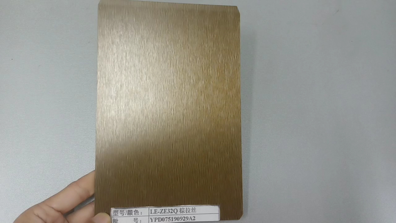 IDEABOND - quality pvdf aluminum composite panel flash silver brushed ...