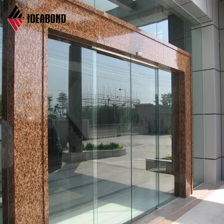 IDEABOND - Stone look PVDF coated ACP PVDF ACM stone look paint surface ...
