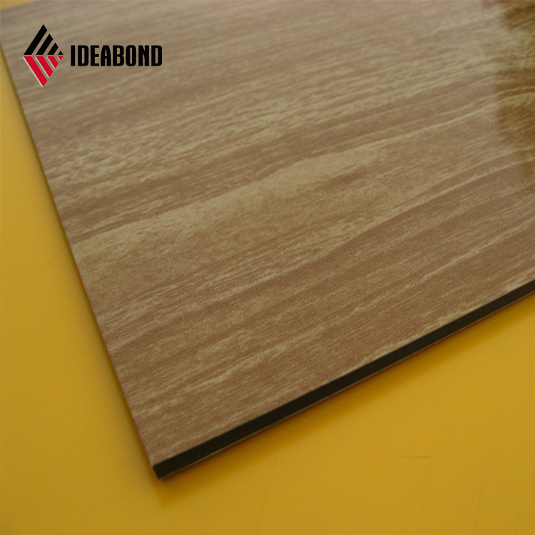 IDEABOND - aluminum cladding wood color panel paint coating decoration ...