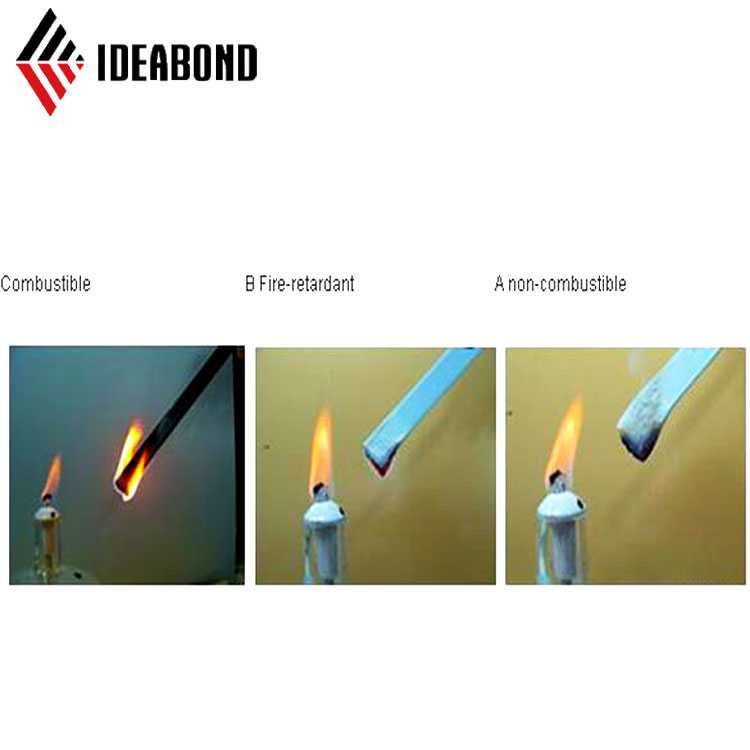 IDEABOND - A2 grade Aluminum Composite Sheet Fireproof Outdoor wall ...