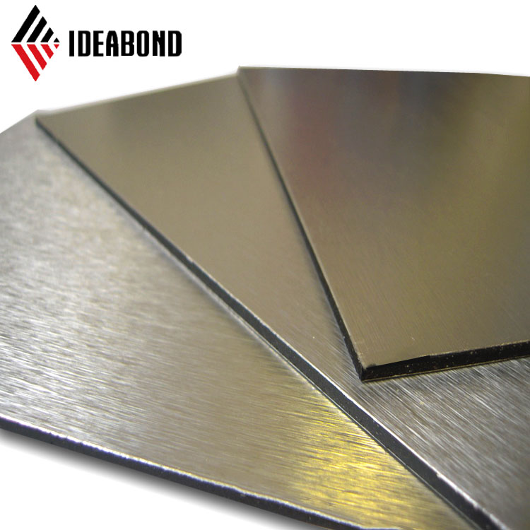 IDEABOND - New Brushed aluminum panel acp for interior wall cladding ...