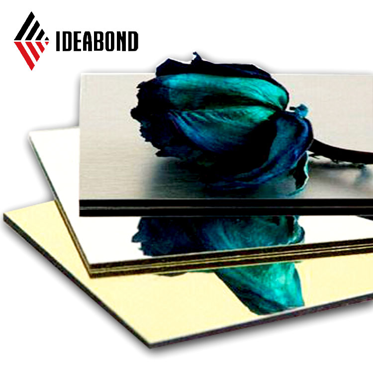 IDEABOND - PE coating aluminum black mirror acp sheet for building ...