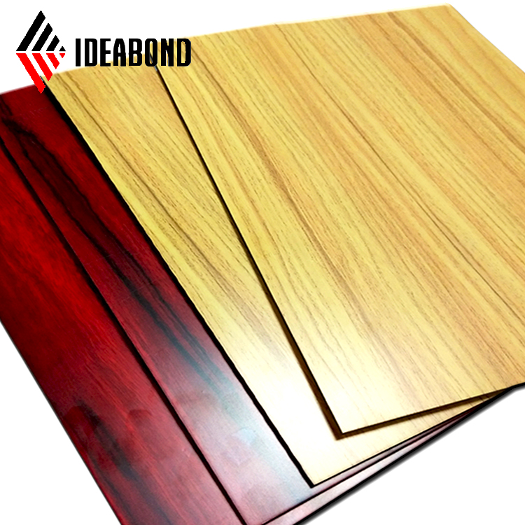 IDEABOND - aluminum cladding wood color panel paint coating decoration ...