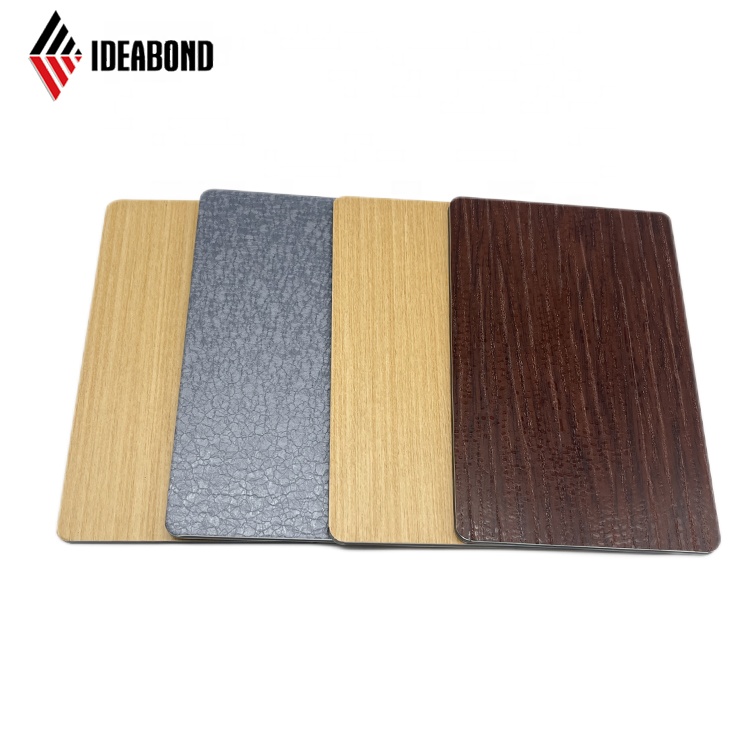 IDEABOND - Wood texture 4mm acp aluminium composite panels used for ...