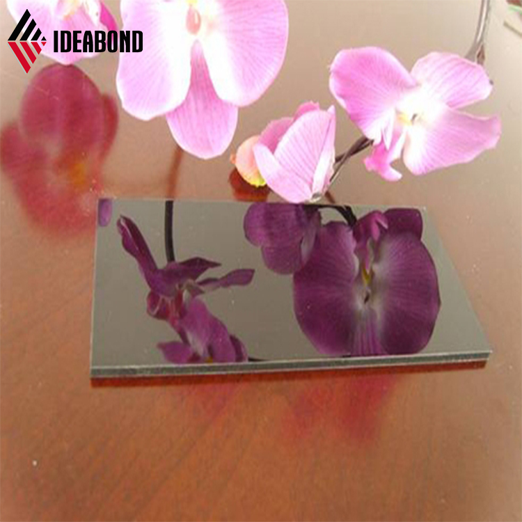 IDEABOND - PE coating aluminum black mirror acp sheet for building ...