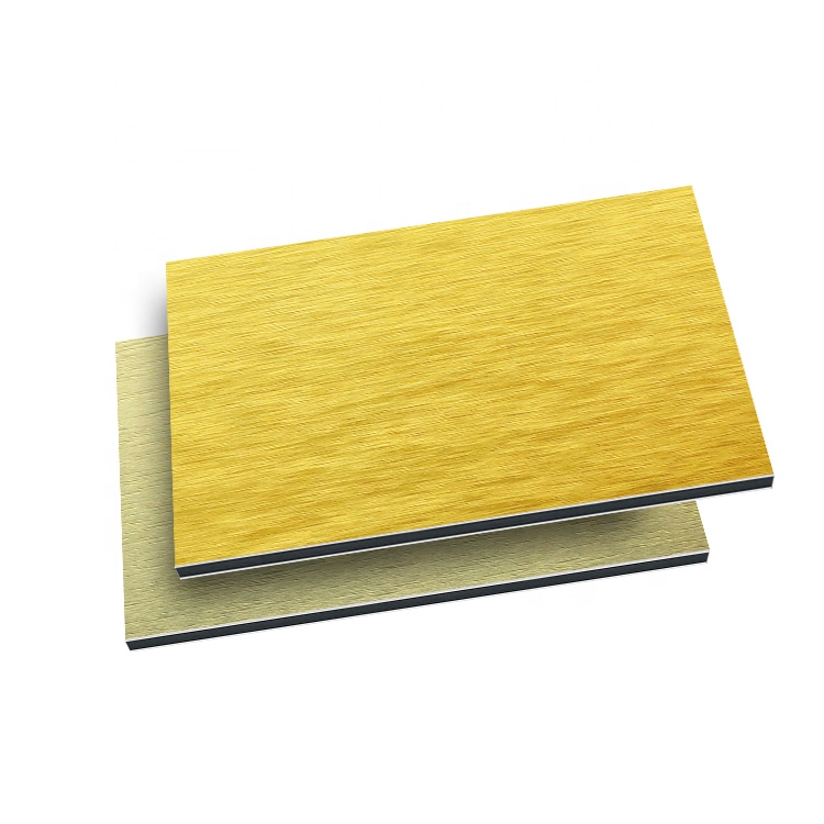 IDEABOND - quality pvdf aluminum composite panel flash silver brushed ...
