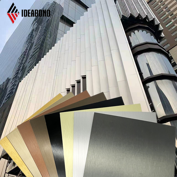 IDEABOND - exterior cladding aluminum building materials for houses 3mm ...