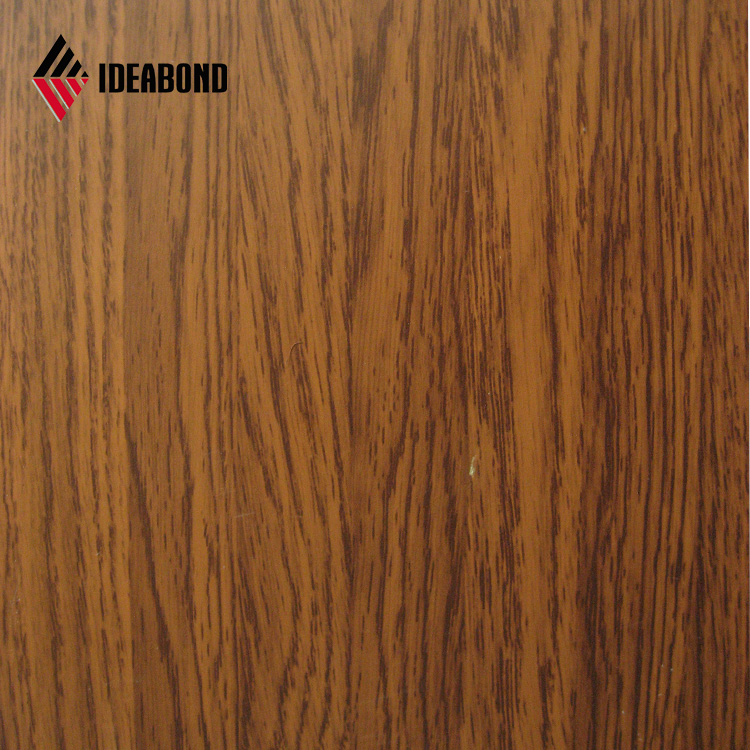 IDEABOND - aluminum cladding wood color panel paint coating decoration ...