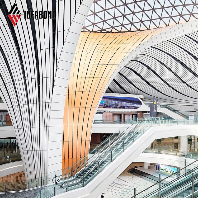 IDEABOND - Alucobond aluminum composite panel bent to shape aluminum ...