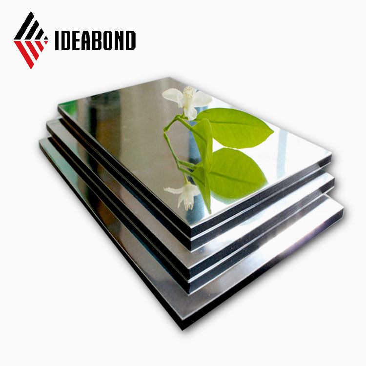IDEABOND - PE coating aluminum black mirror acp sheet for building ...