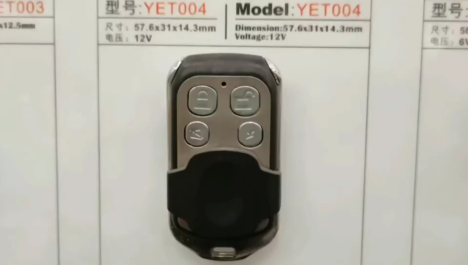 2/4 Button RF Wireless Smart Home Gate Remote Control