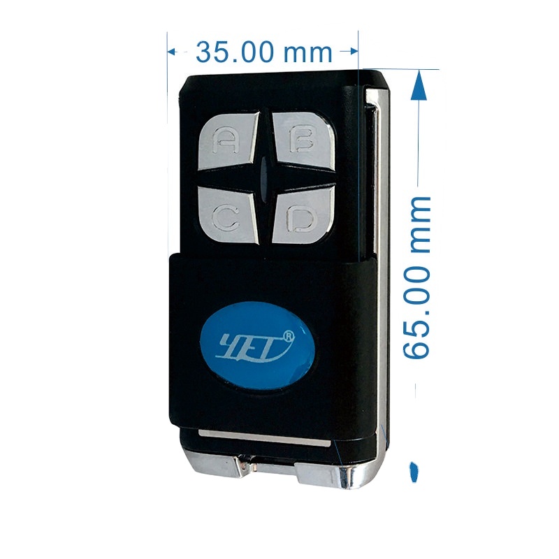 4-Button Multi Frequency Optional Wireless Rolling Shutter RF Remote ...