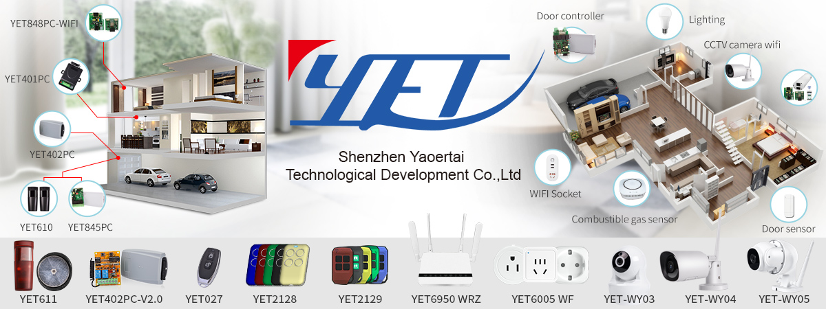 4-Button Multi Frequency Optional Wireless Rolling Shutter RF Remote ...