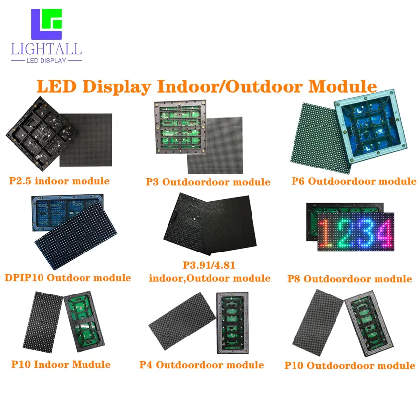 Indoor P2.5 LED Module 160x160mm Panel - Customizable Specs & Superior ...