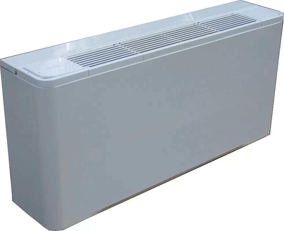 European Style Floor Mounted Fan Coil Units With LED Controller 0.5TR ...