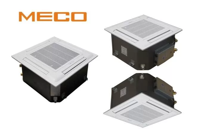 Brushless DC Motor Chilled Water Cassette Fan Coil Unit 900CFM MECO Or ...
