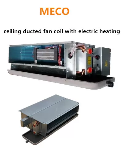 BLDC Brushless Motor 0-10V Ductable Fan Coil Unit / Low Noise Air ...