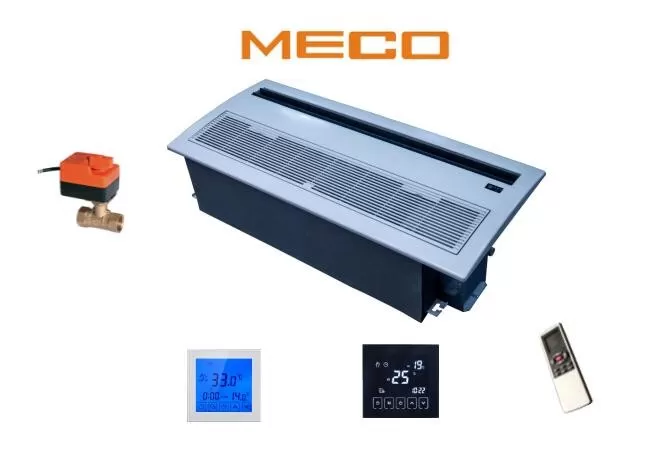 MECO One-way Cassette Type Fan Coil Unit (4 tube) 0.5TR 300CFM with CE ...