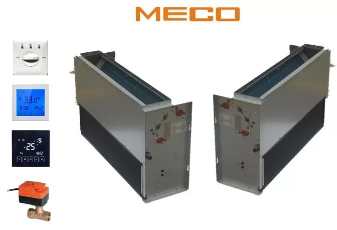 Concealed Design Air Conditioning Fan Coil Unit , Split Ac Fan Coil Unit