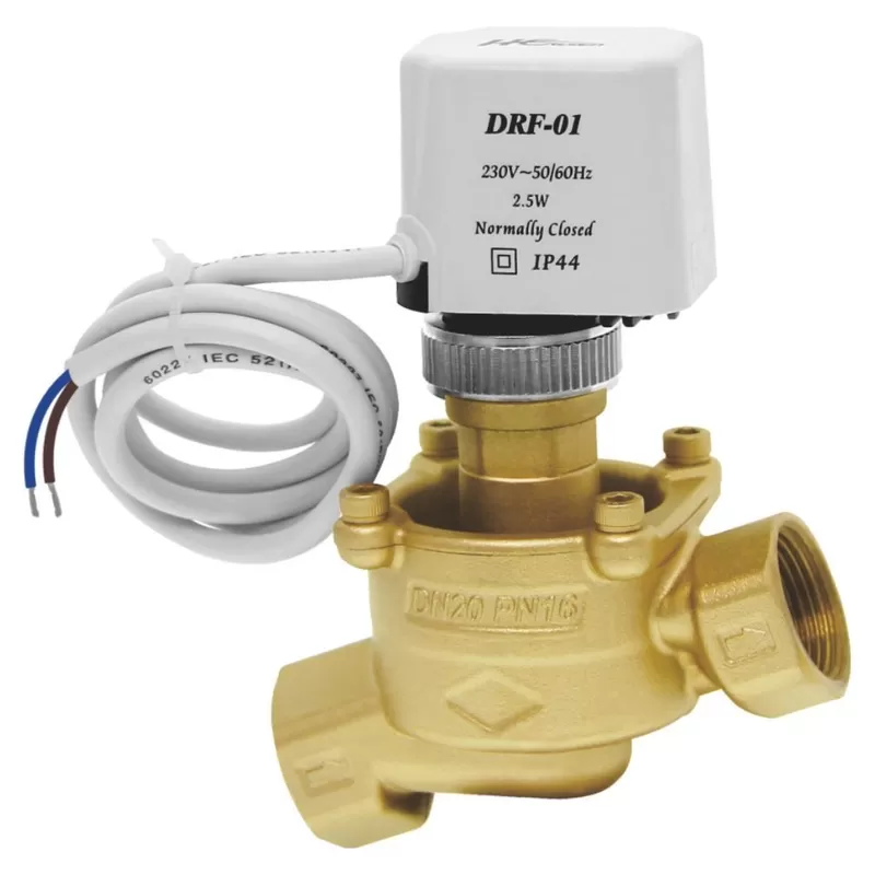 Copper 2 Way Dn15 Picv Valve For Air Conditioner