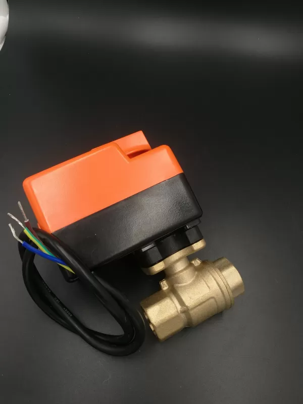 Water Proof 2 Way / 3 Way Fcu Motorized Valve , Fan Coil Unit Components