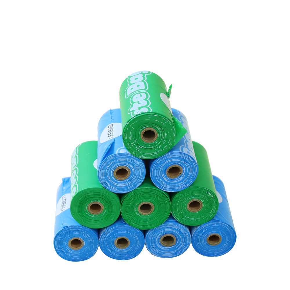 Lesi - PBAT eco-friendly dog poop bags biodegradable pet poop bag dog ...
