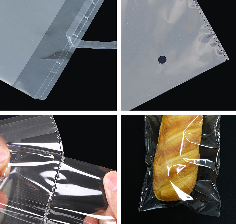 Lesi - Plastic BOPP CPP fresh vegetables packaging holes cellophane ...