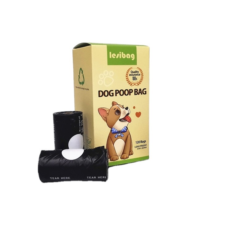 Lesi - Biodegradable material pet waste bags compostable dog poop bags ...