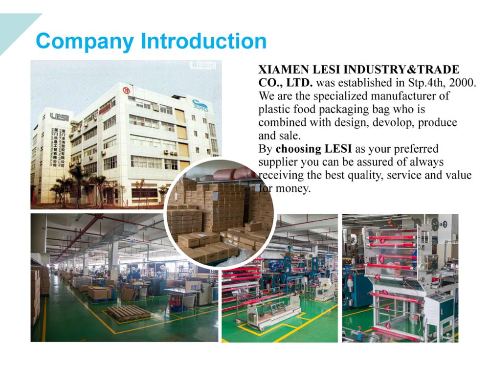 Lesi - Eco-friendly plastic food packaging BOPP CPP wicket bread bag ...