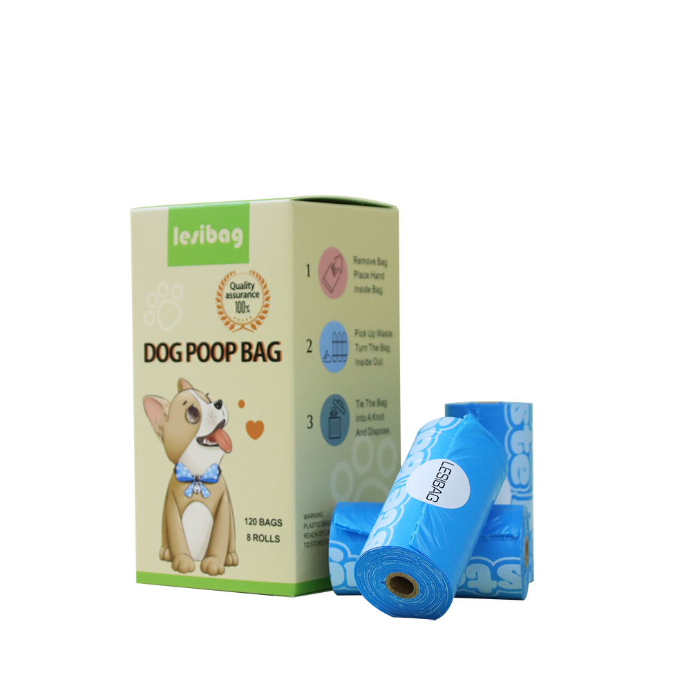 Lesi - custom 20 micron pla biodegradable plastic dog poop bags Poop bag