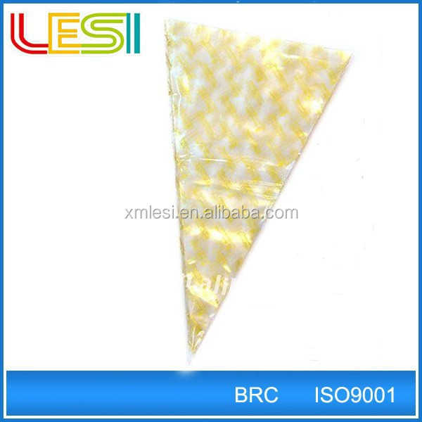 Lesi - BOPP CPP PP Cone Shaped plastic flower Bags flower sleeve ...