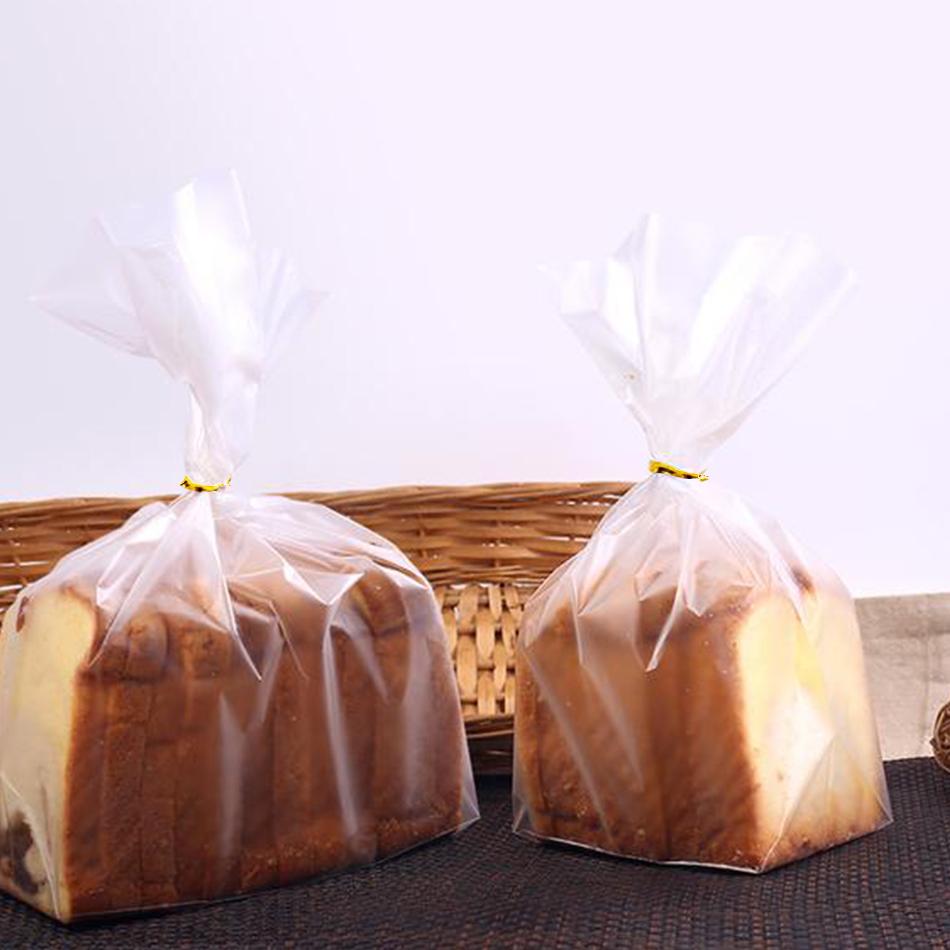 Lesi - Clear bread plastic packaging Bag with both side gusset ...