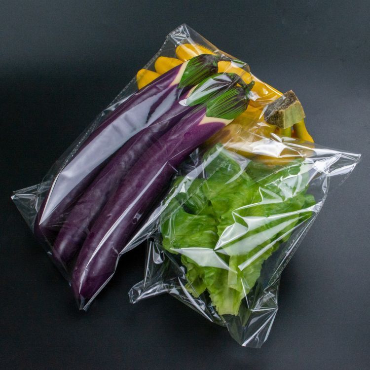 Lesi - High transparent vegetable lettuce packaging bag self adhesive ...