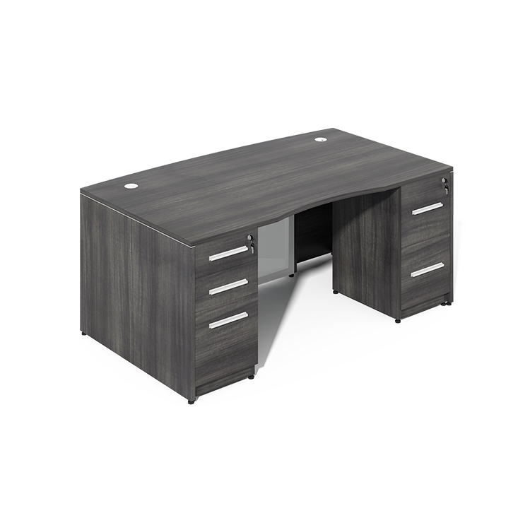 Xusheng - New design glass Front standard size wooden computer desk ...