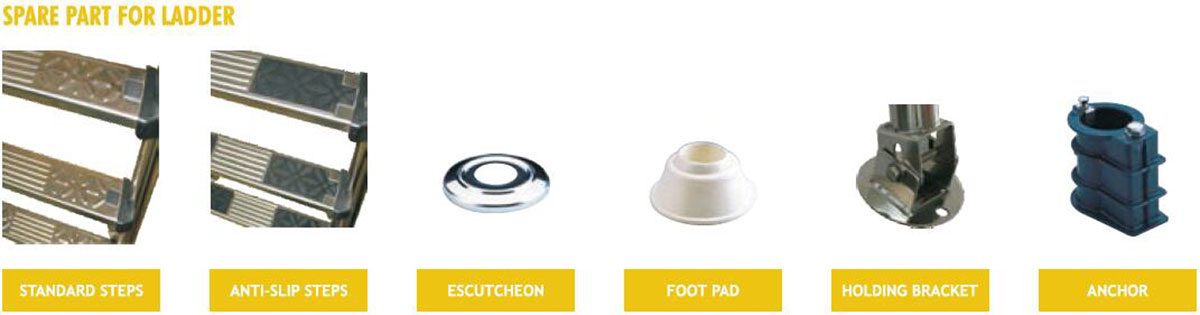 MRO series reinforcement pool ladder