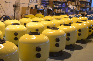 Fiberglass Bolt Type Sidemount Sand Filter From 450~1200mm For Domestic ...