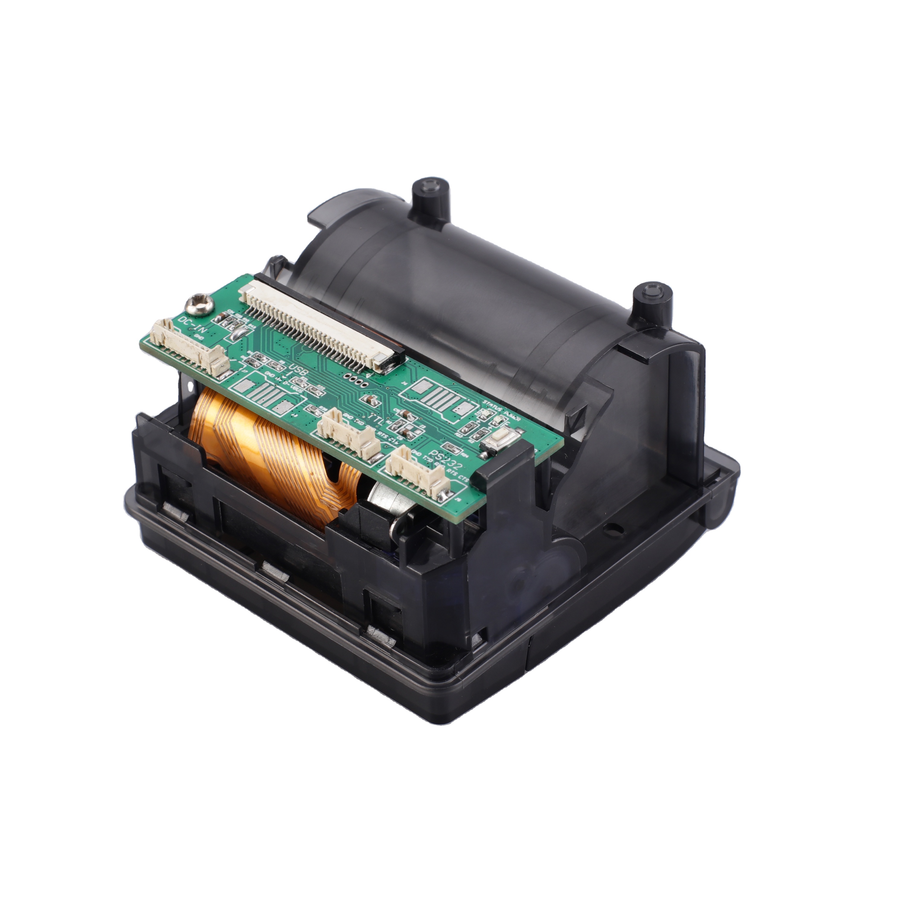 HOIN - 58mm USB+Serial ELM205 Mini portable small Kiosk Panel POS ...